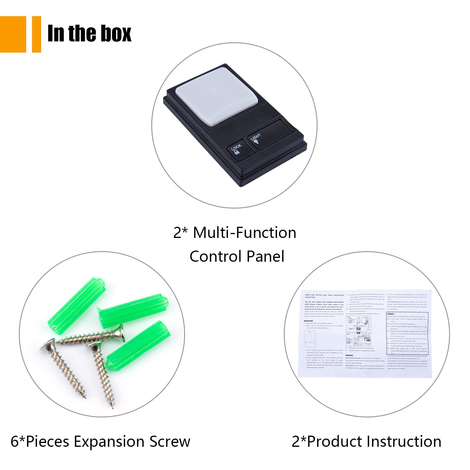 Snapklik.com : For LiftMaster 41A5273-1 Multi Function Control Panel ...