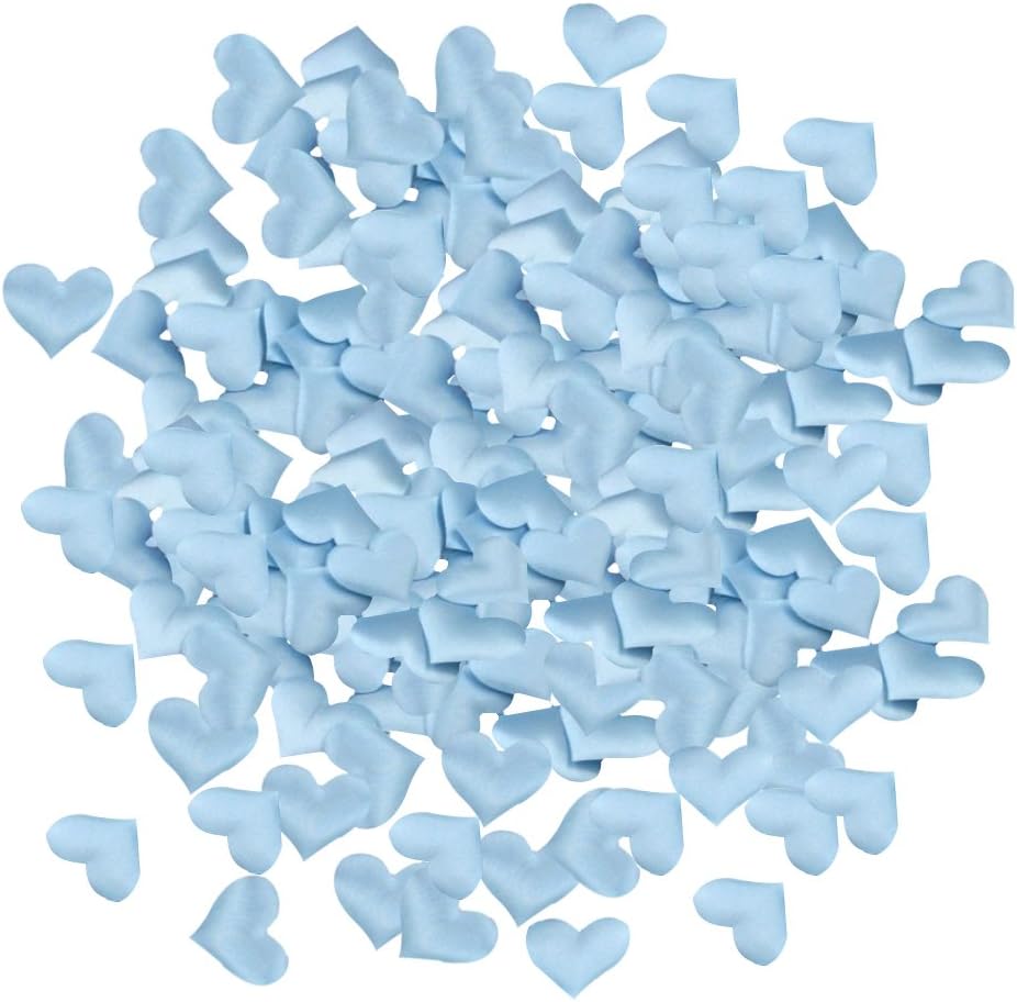 Amazon.com: Bluelans® 100 x Blue Heart Confetti - Fabulous Sprinkle ...