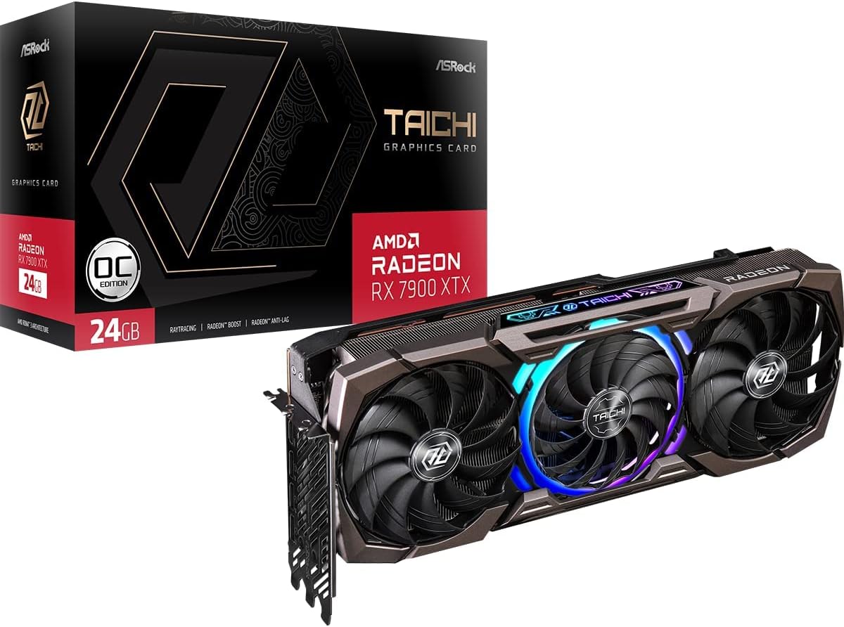 Amazon.com: ASRock RX7900XTX TC 24GO AMD Radeon™ RX 7900 XTX Taichi ...