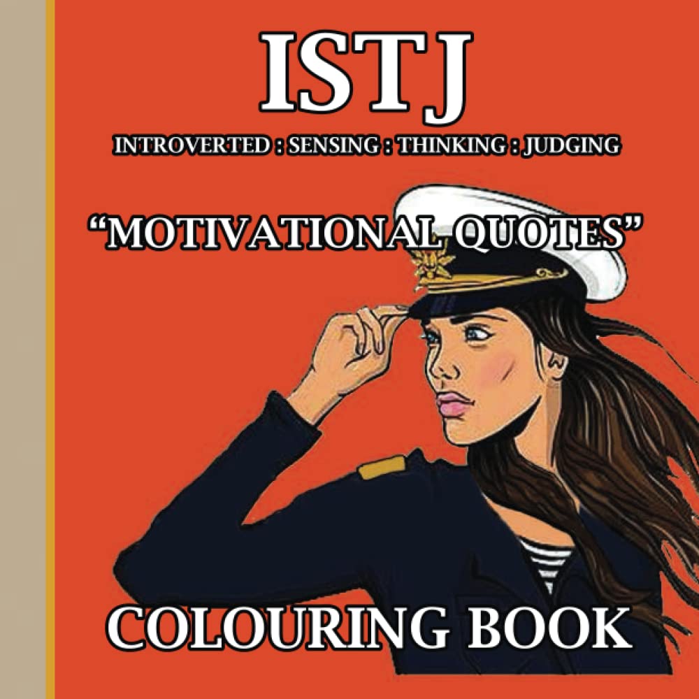 Buy ISTJ Coloring Book for Adults with Motivational And Inspiring ...