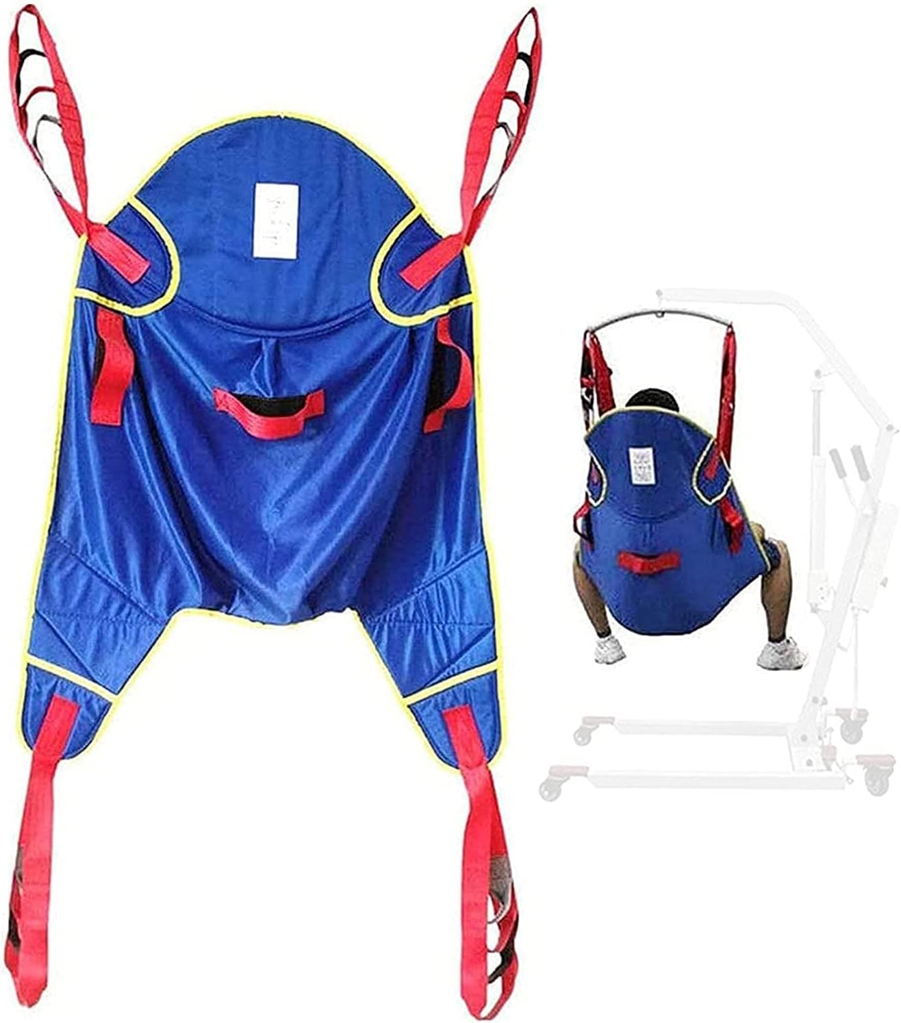 Amazon.com: YUBING Patient Lift Toileting Sling Large Sling for Shower ...