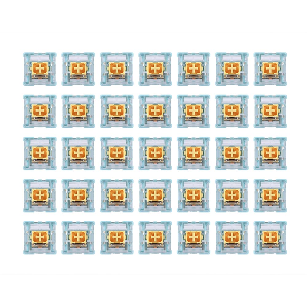 Snapklik.com : EPOMAKER Sea Salt Mechanical Keyboard Switches Set, Non ...