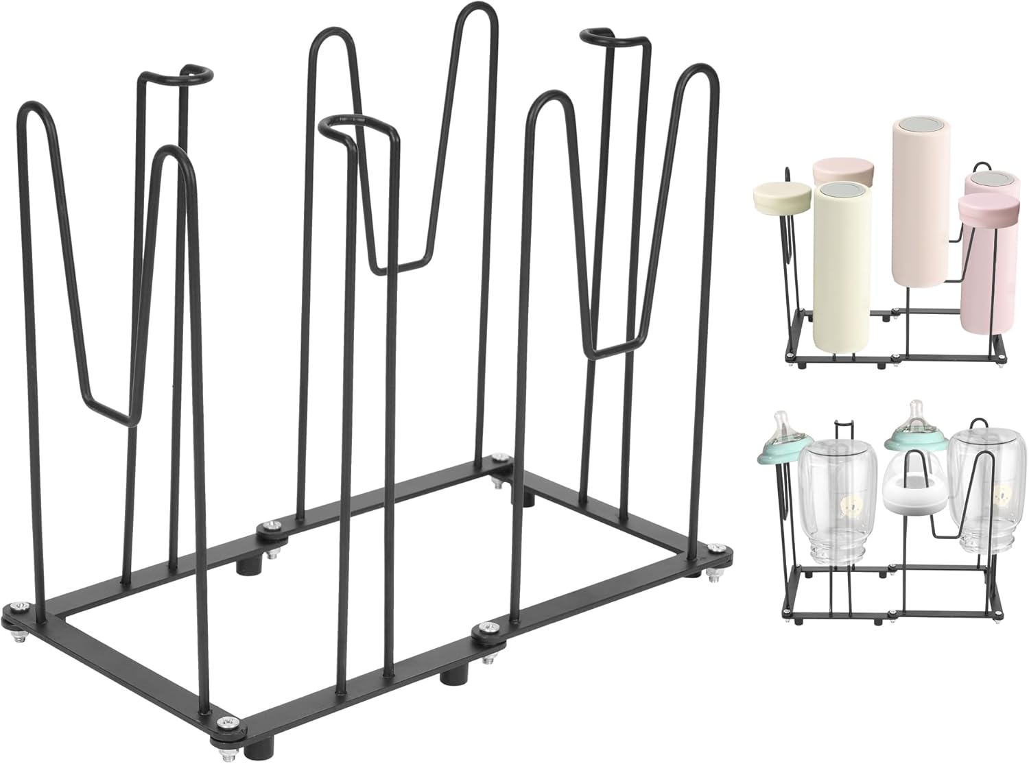 Amazon.com: lukar Reusable Storage Bag Drying Rack,Bottle Drying Rack ...