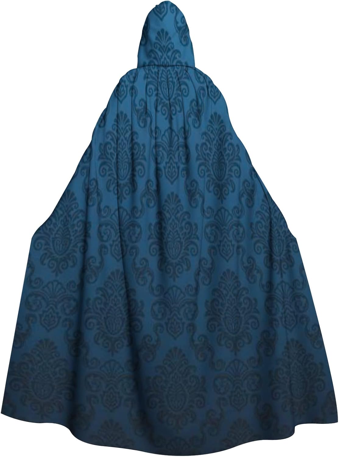 Amazon.com: jarenap Abstract Flowers,Halloween Cloak with Hooded,Damask ...