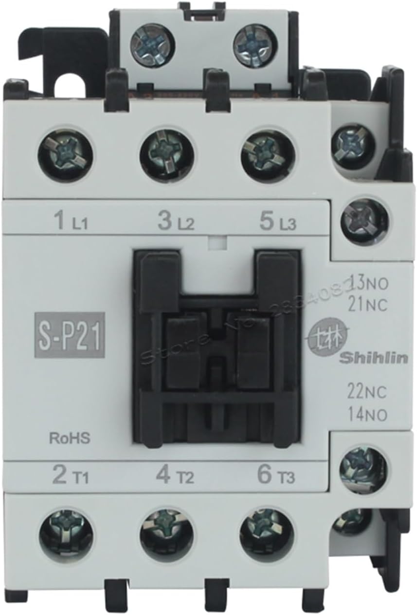 Amazon.co.jp: 21A AC コンタクタ AC24V 380V 220V コイル電圧 3NO1NO1NC S-P21 Ui660V ...