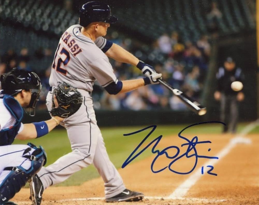 MAX STASSI HOUSTON ASTROS SIGNED 8X10 PHOTO W/COA at Amazon's Sports ...