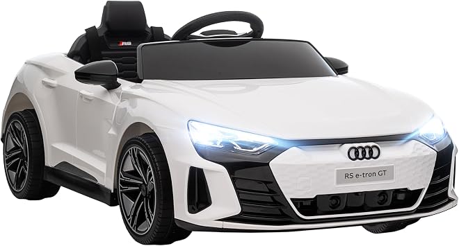 Amazon.com: Aosom Licensed Audi RS e-tron GT 12V Ride On Car Truck for ...