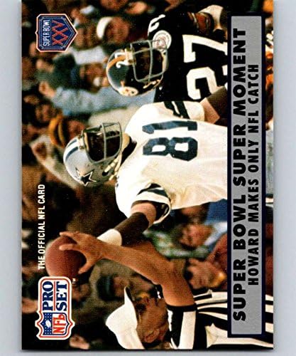 Amazon.com: 1990 Pro Set Super Bowl 160 Football #143 Percy Howard ...