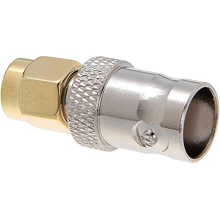 Amazon | Empire SMA(J) - BNC(P) 変換アダプター 変換コネクター SMA(メス）BNC(オス）SMAJ BNCP【安心の45日間保証付き】 | EMPIRE ...