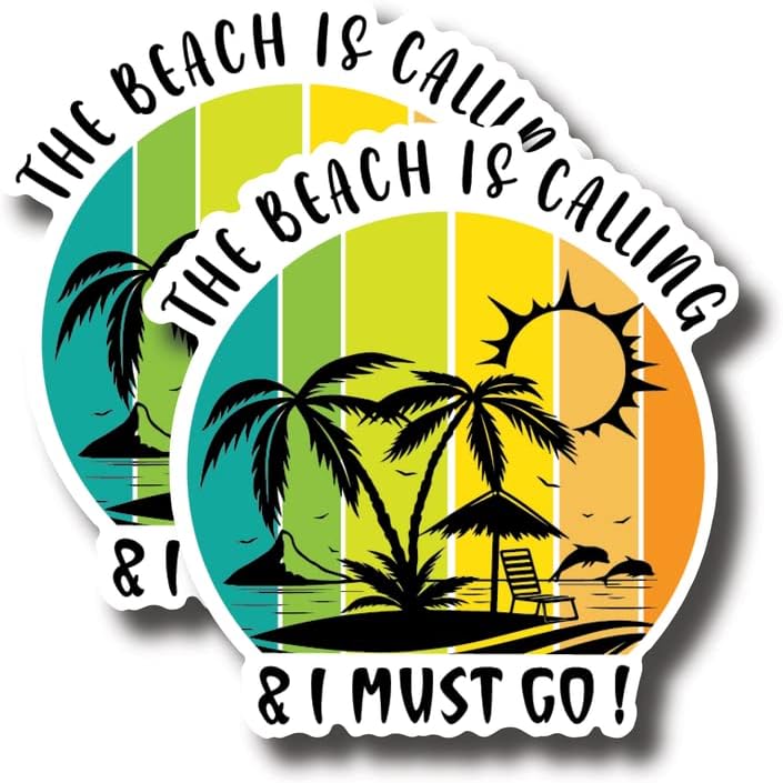 Amazon.com - The Beach is Calling & I Must Go - Ocean Lover Sea Beach ...