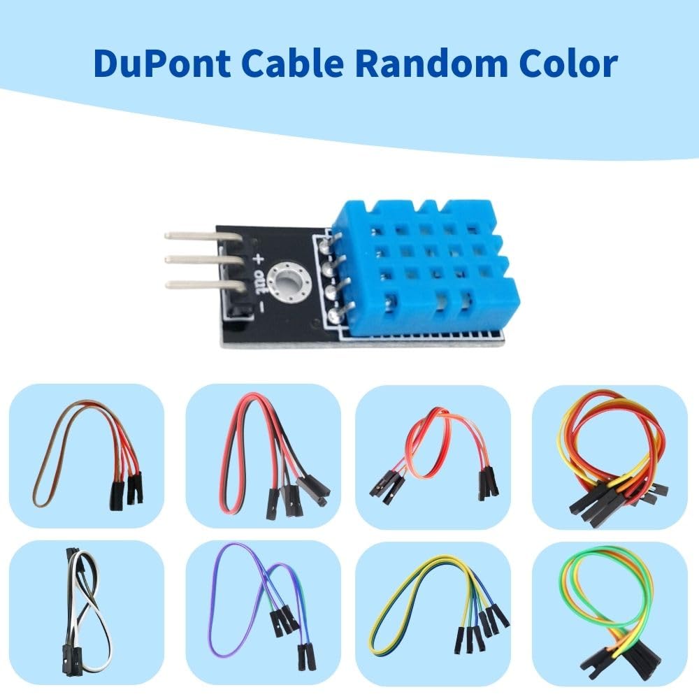 Snapklik.com : 2Pcs DHT11 Temperature Humidity Sensor Module Digital ...