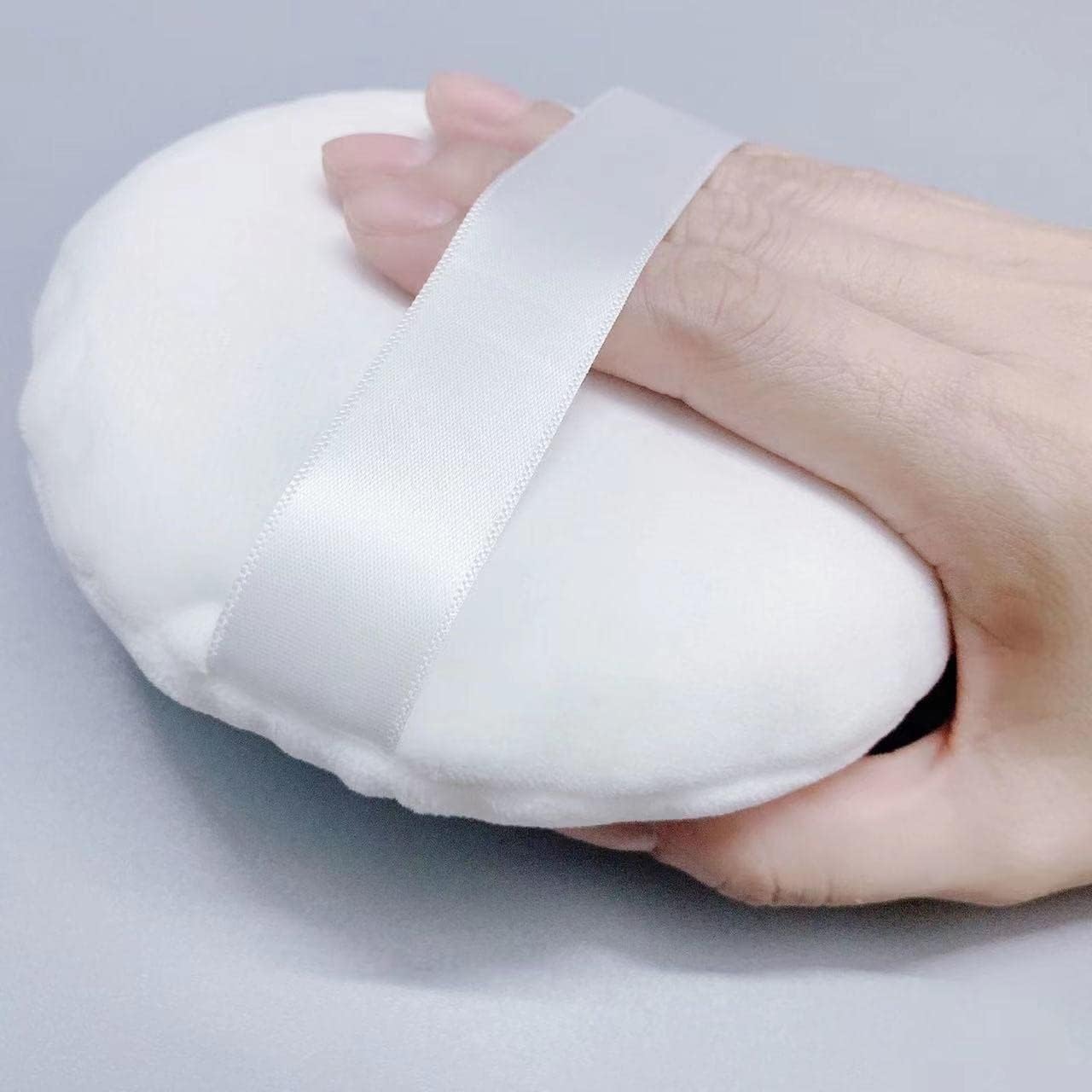 Amazon.com: Powder Puff, manqianxun 5.1Inch Large Loose Powder Puff for ...