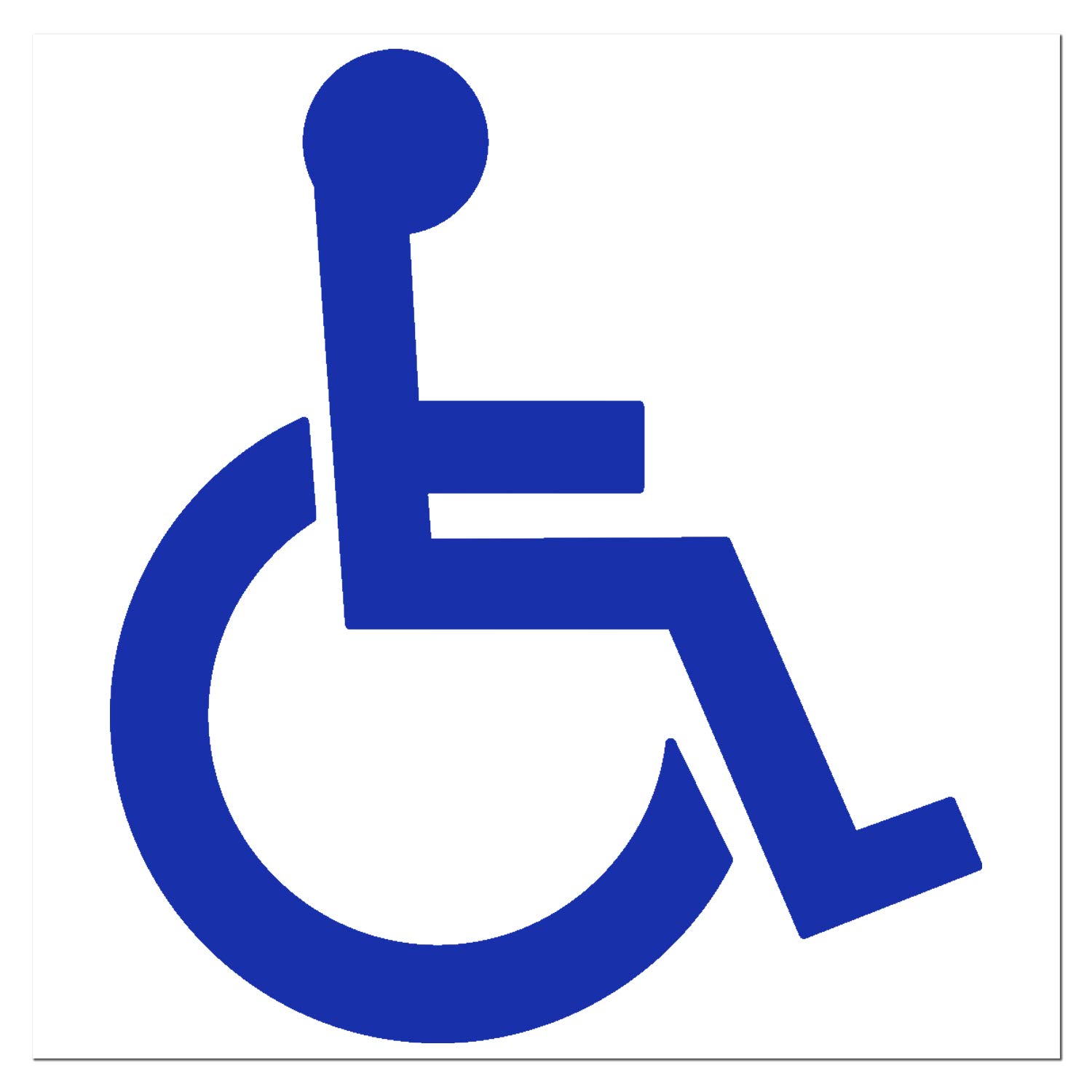 Buy Handicapped Decal Sticker - Disabled Symbol Sign - Original ...