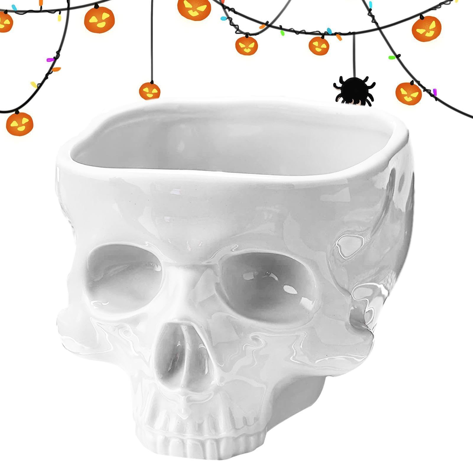 Amazon.com: ARTBE Halloween Candy Bowl, Halloween Food Serving Bowls ...