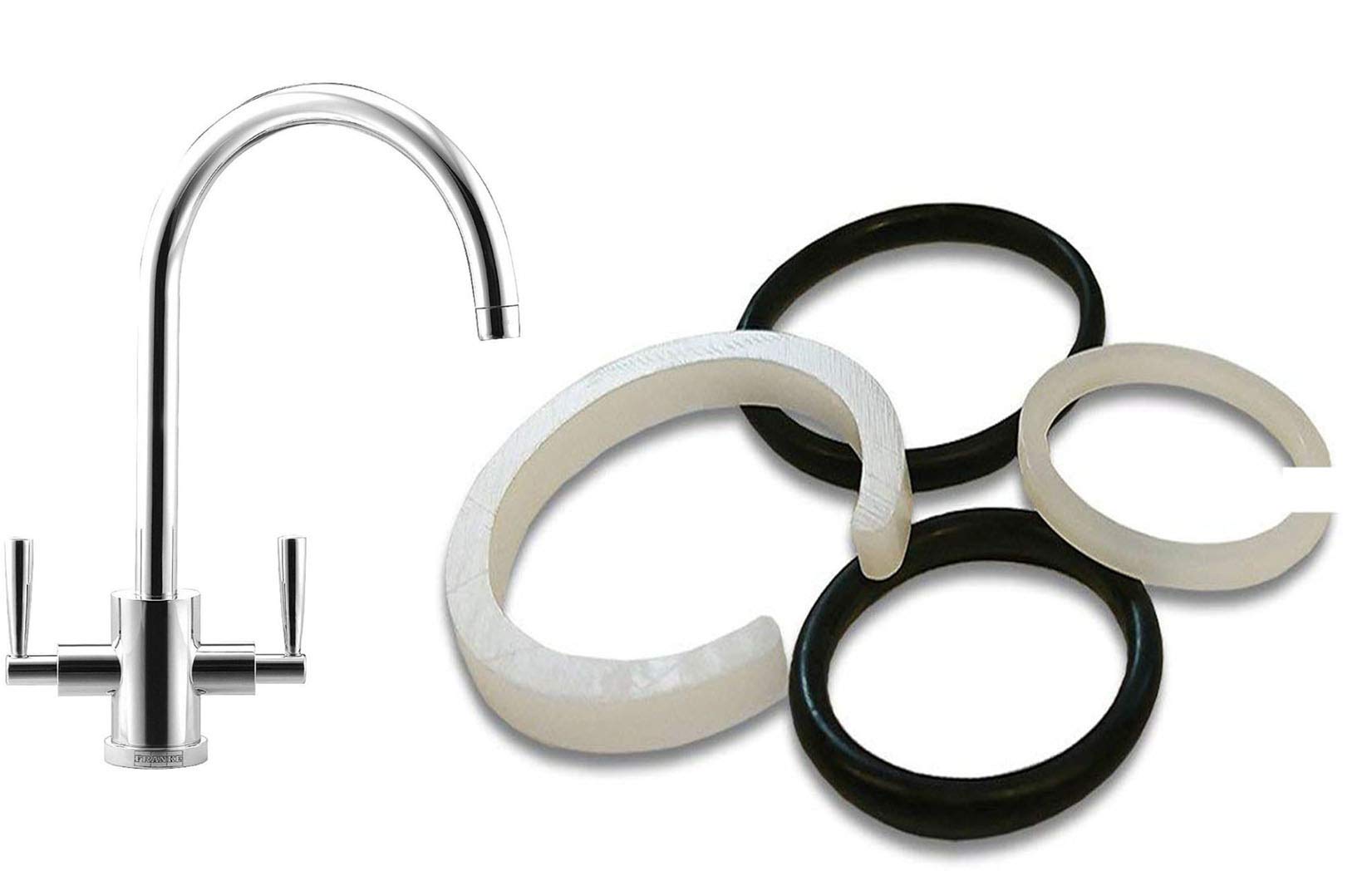 Genuine FRANKE Olympus Kitchen TAP SPOUT Seal KIT - O Ring WASHERS ...