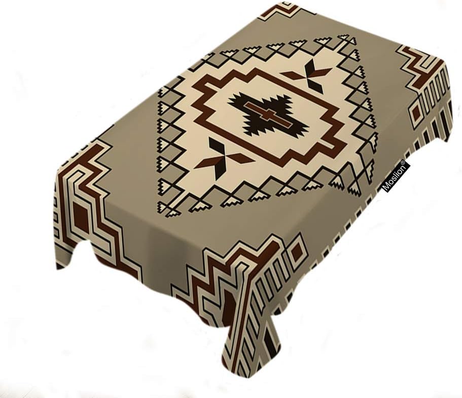 Amazon.com: Moslion Vintage Southwest Native American Style Tablecloth ...