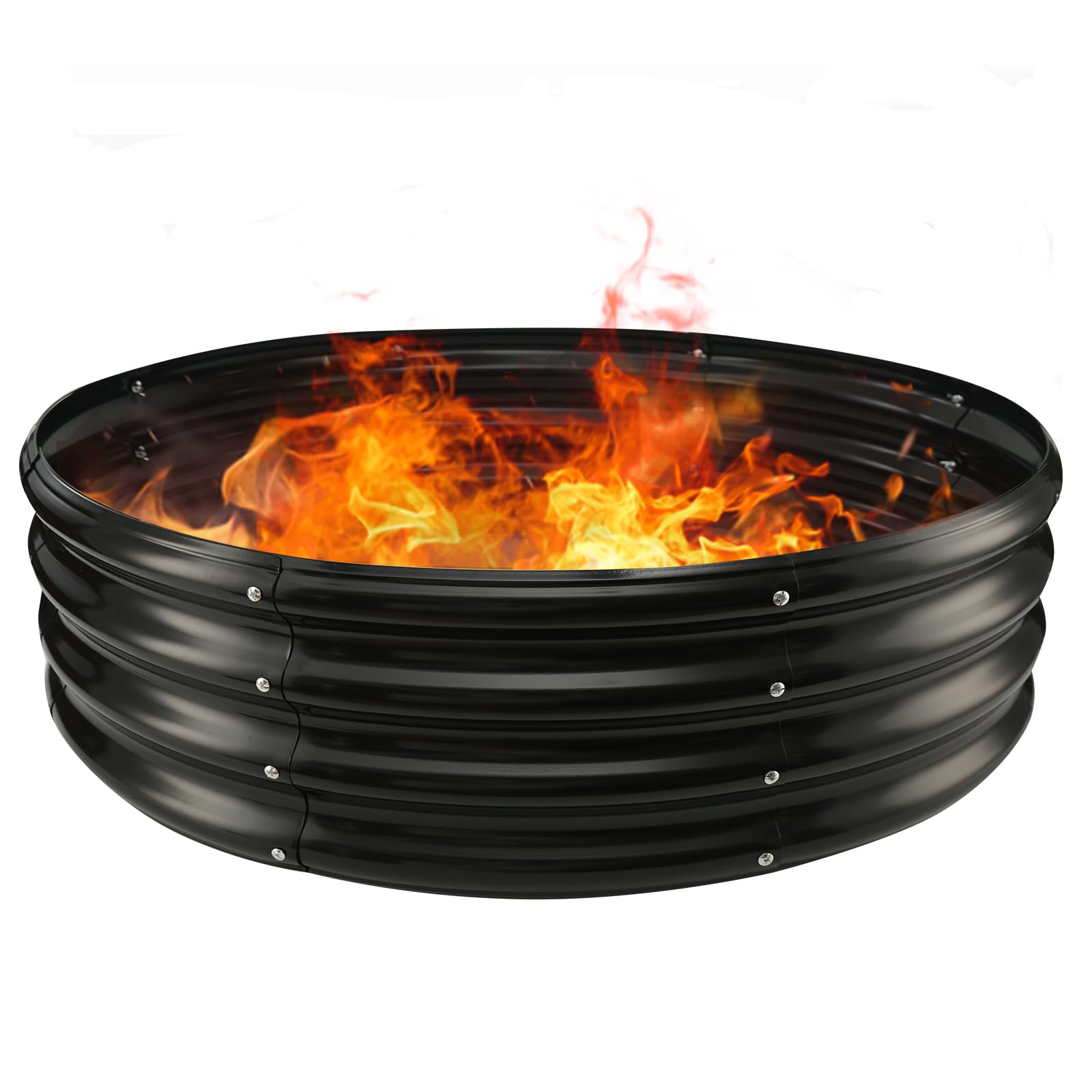 48 Galvanized Fire Rings Fire Pit Ring, 36 In | Atwoods