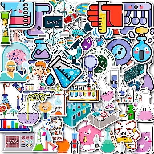 Amazon.com: 300 PCS Science Stickers, Science Classroom Decor Stickers ...