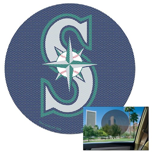 MLB Seattle Mariners Perforated Vinyl Decal, 12" x 12" : Amazon.in ...