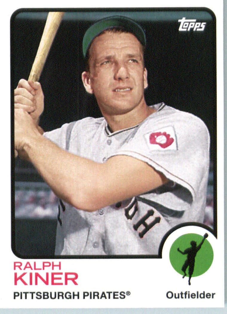 2014 Topps Archives Baseball Card # 15 Ralph Kiner - Pittsburgh Pirates ...