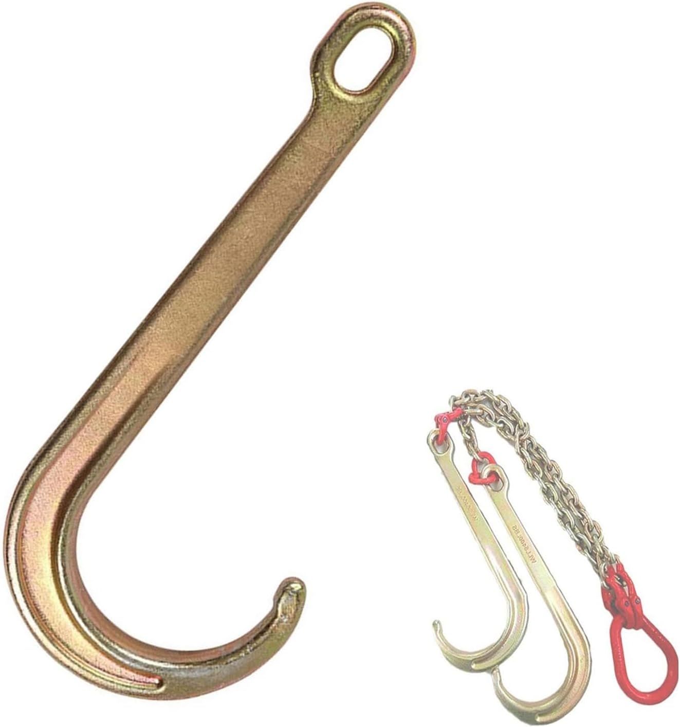 Amazon.com: Obstacle Car Towing Rope 4/5T J Trailer Hook - Obstacle Car ...