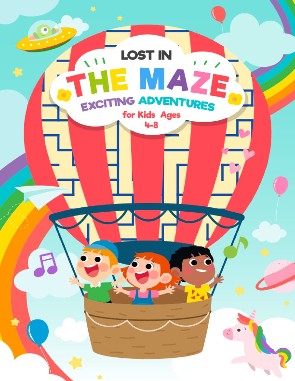 Lost in The Maze: Exciting Adventures for Kids Ages 4-8: Company, Abbix ...