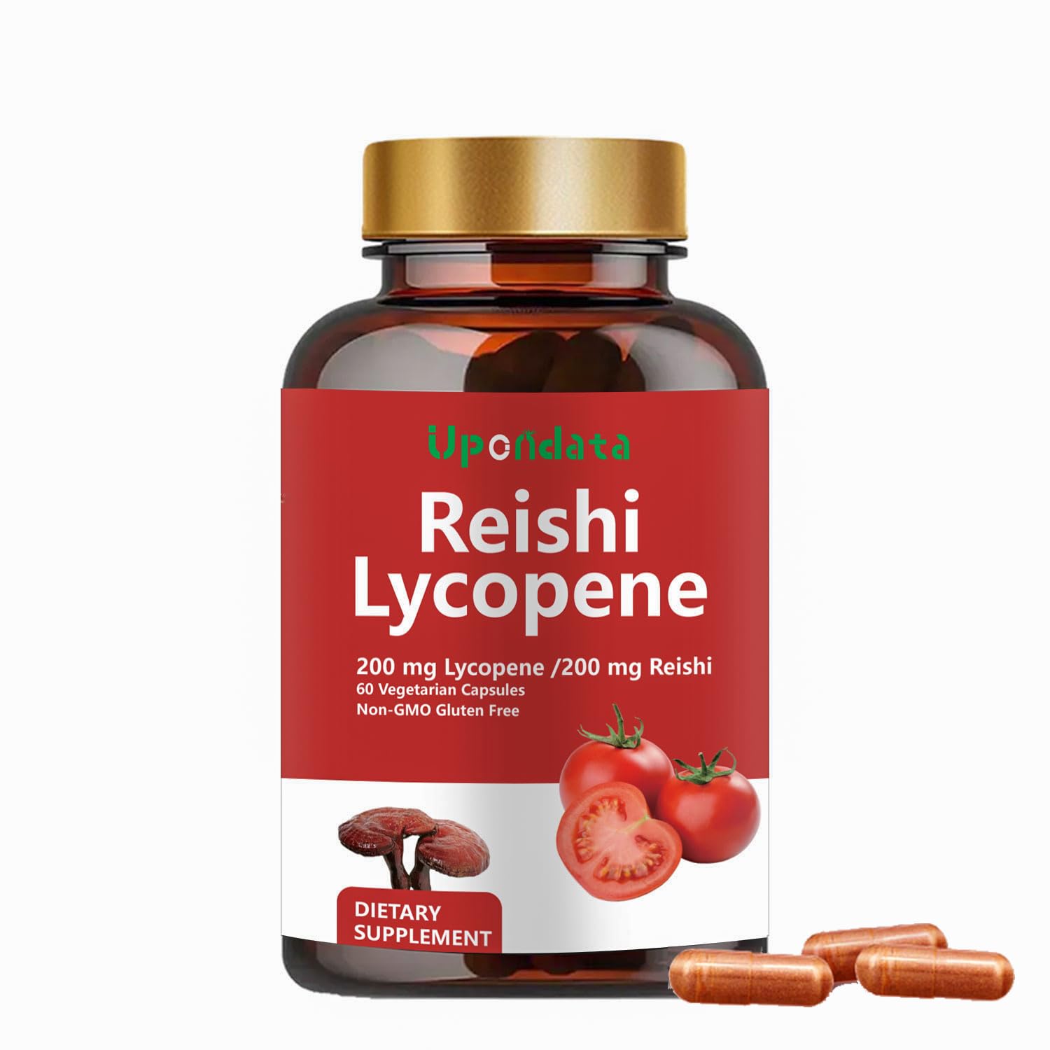 Amazon.com: Lycopene Capsules, Natural Lycopene 200mg with Organic ...