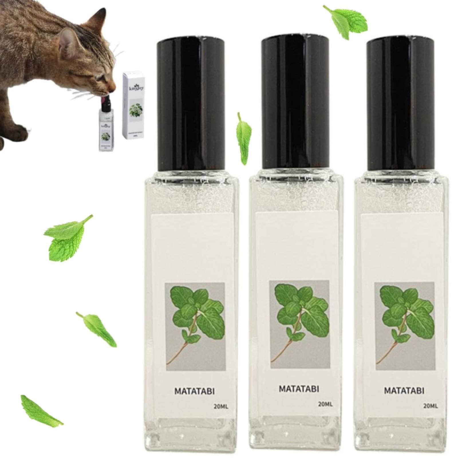 Amazon.com: Generic 3Pcs Herbal Cat Joy Silvervine Spray, Kitty Joy ...