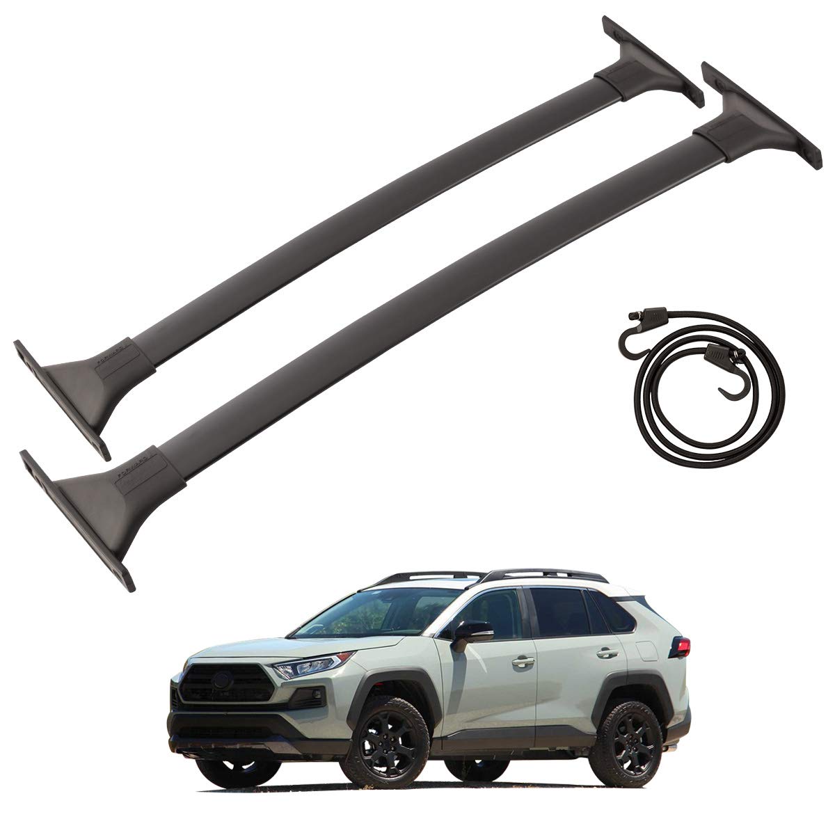 Buy Tuntrol Roof Rack Cross Bars Fit For Toyota Rav4 2019 2023 Le Xle ...