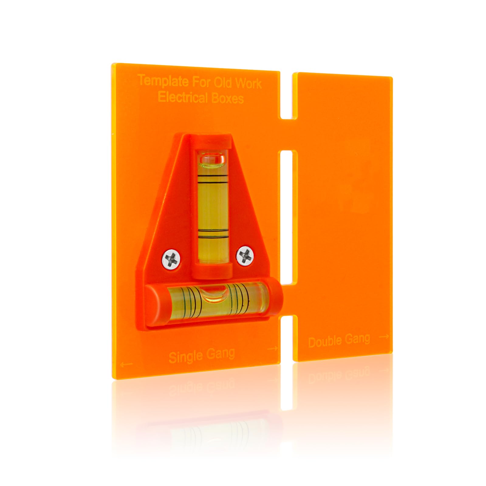 Buy Wall Box Template And Level for ing Both Single and Double Gang Old ...