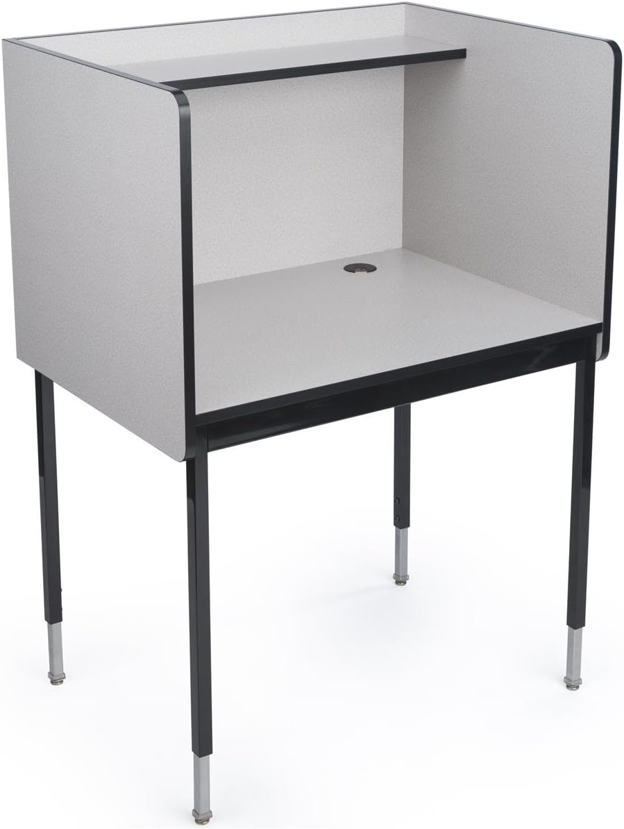 Amazon.com: Learniture Workstation Privacy Carrel Study or Work Pod