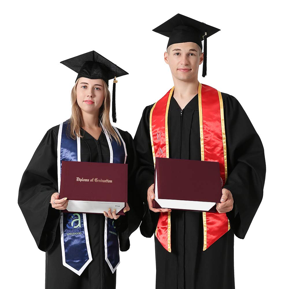 Snapklik.com : GraduationMall 85x11 Smooth Padded Diploma Cover ...