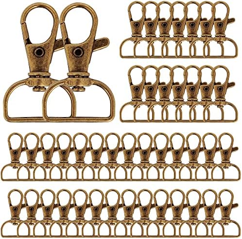40PCS Swivel Snap Hooks, Premium Lanyard Snap Hook for Lanyard and ...