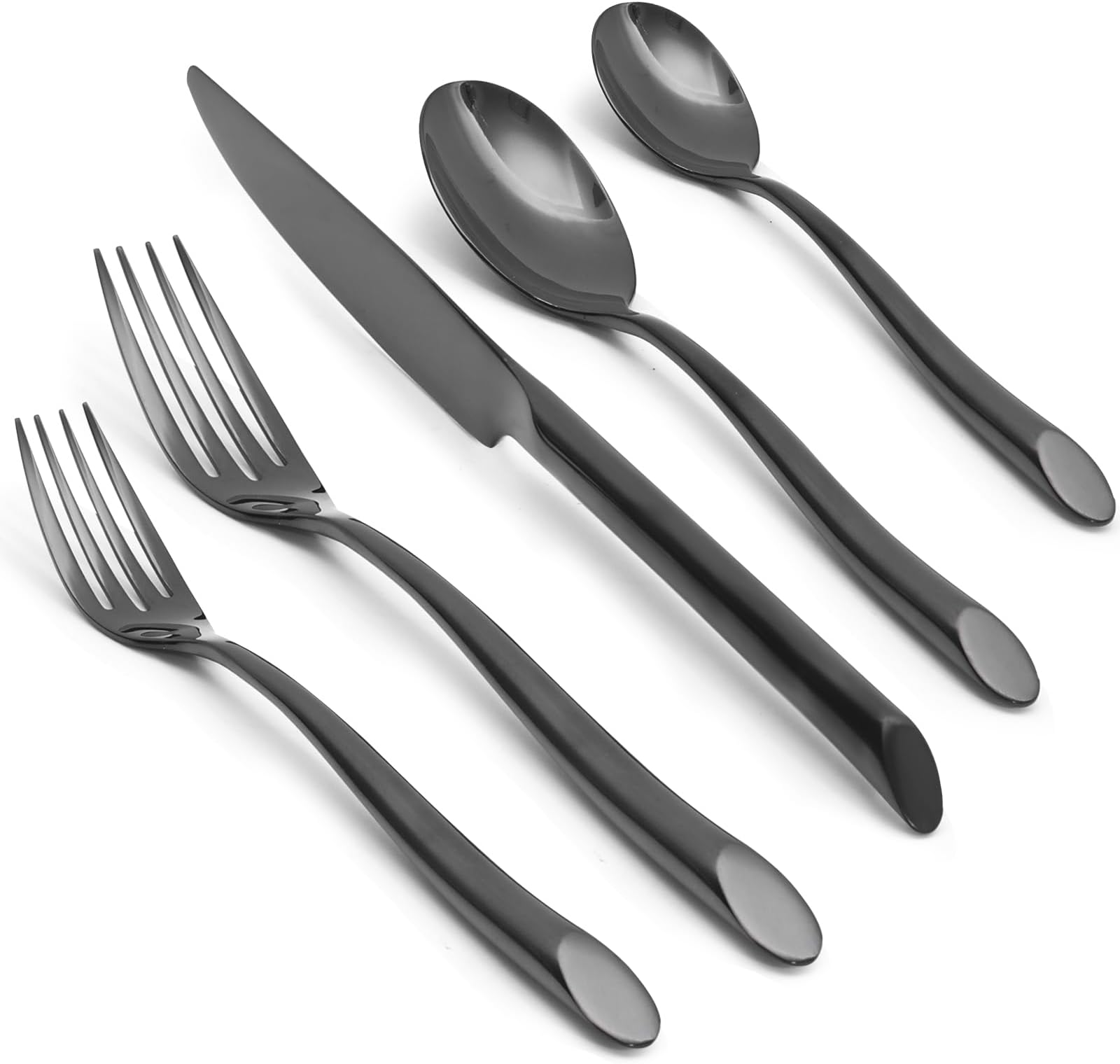 Amazon.com | Gourmet Settings - 20-Piece Silverware Set - Montana ...