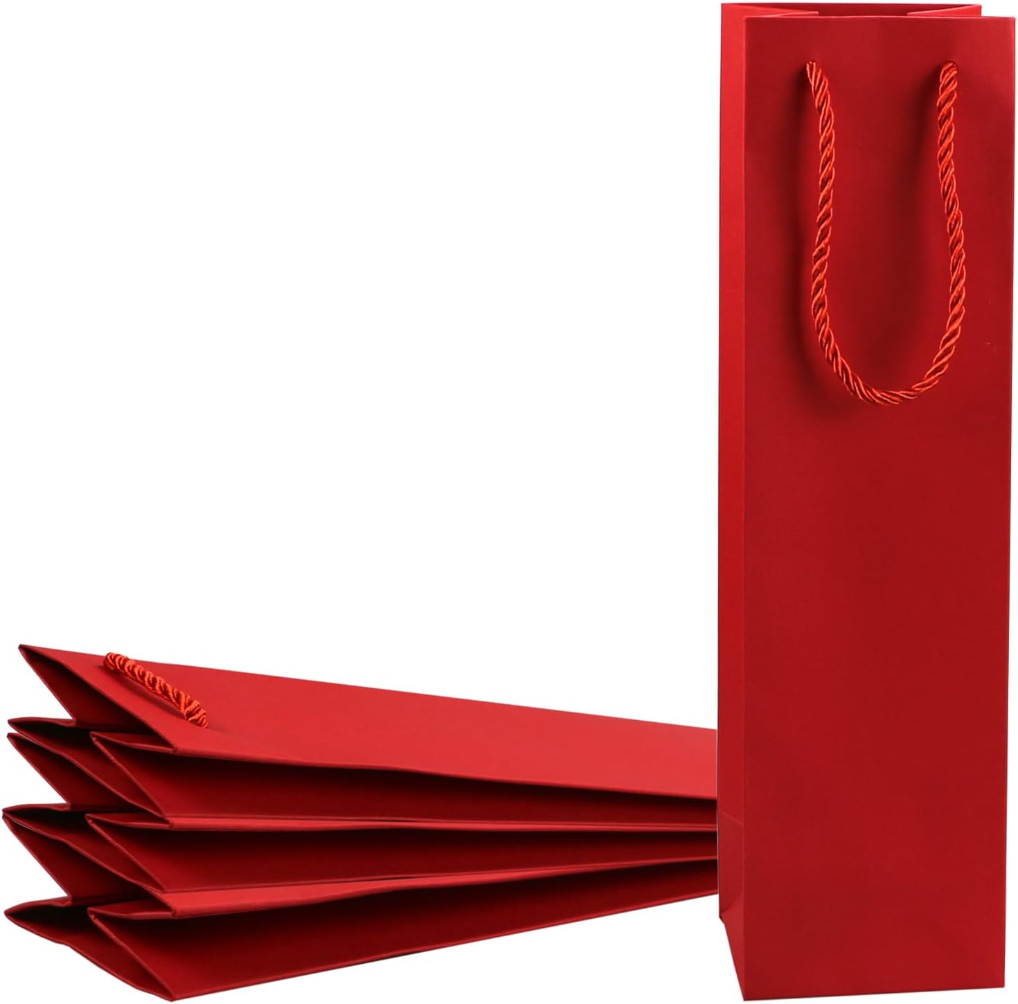 Amazon.com: Miraclekoo Red Wine Bag for Bottles, 3.8"x3.5"x13.8 ...