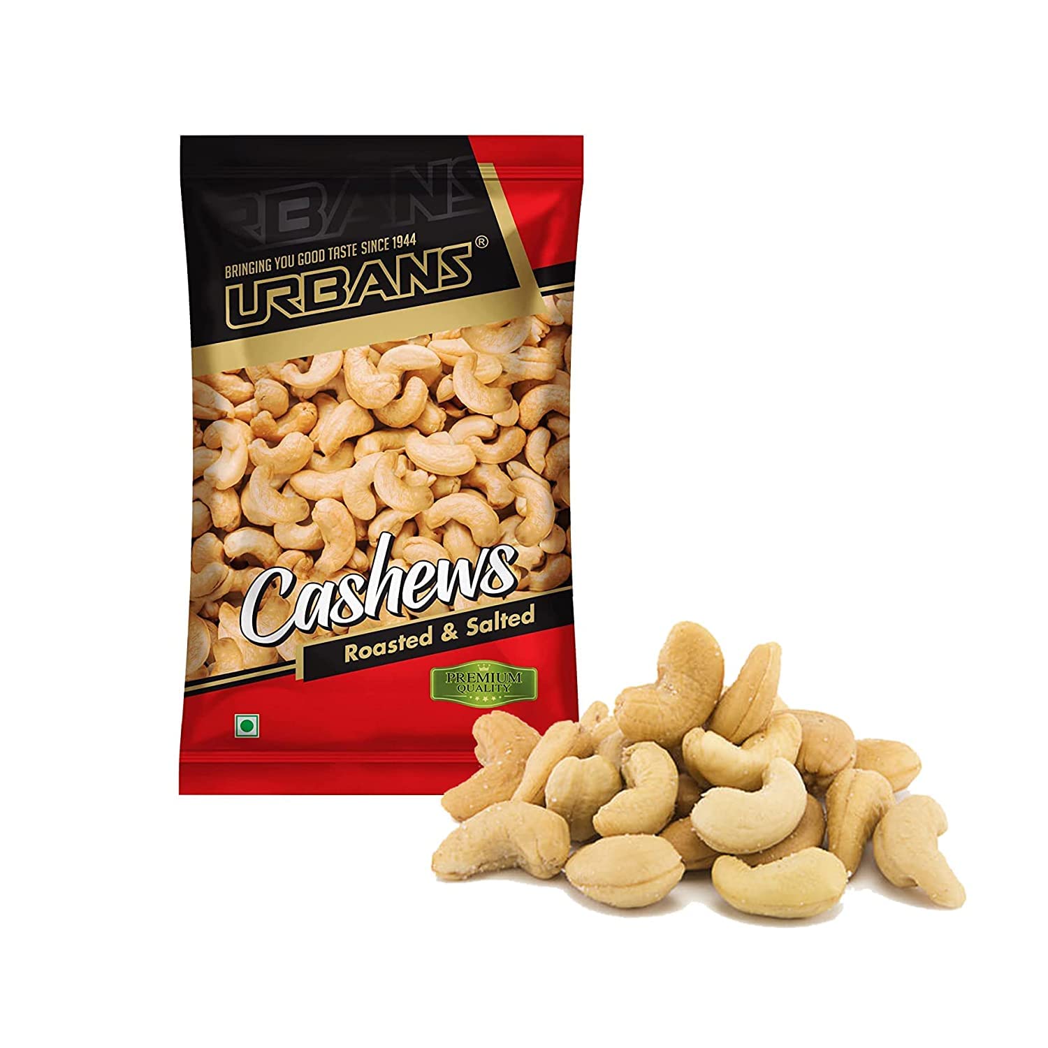 URBANS 200g Roasted N Salted Large Whole Cashew Oven Roast Salty Kaju ...