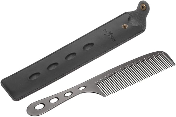 Amazon.com : Anself Stainless Steel Hair Comb Hairdressing Steel Comb ...