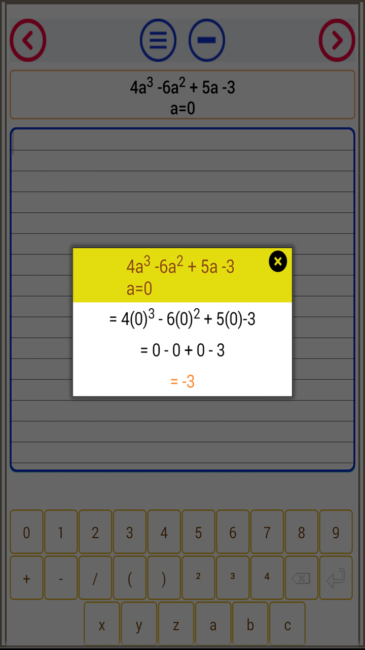 Math - Basic Algebra - App on Amazon Appstore