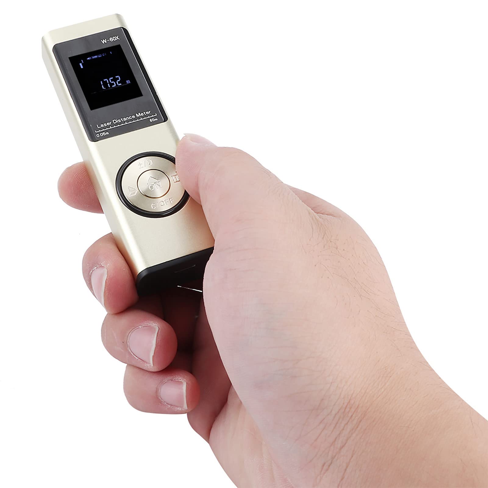Topyond 60m Laser Distance Meter Portable IR Range Finder,Handheld ...