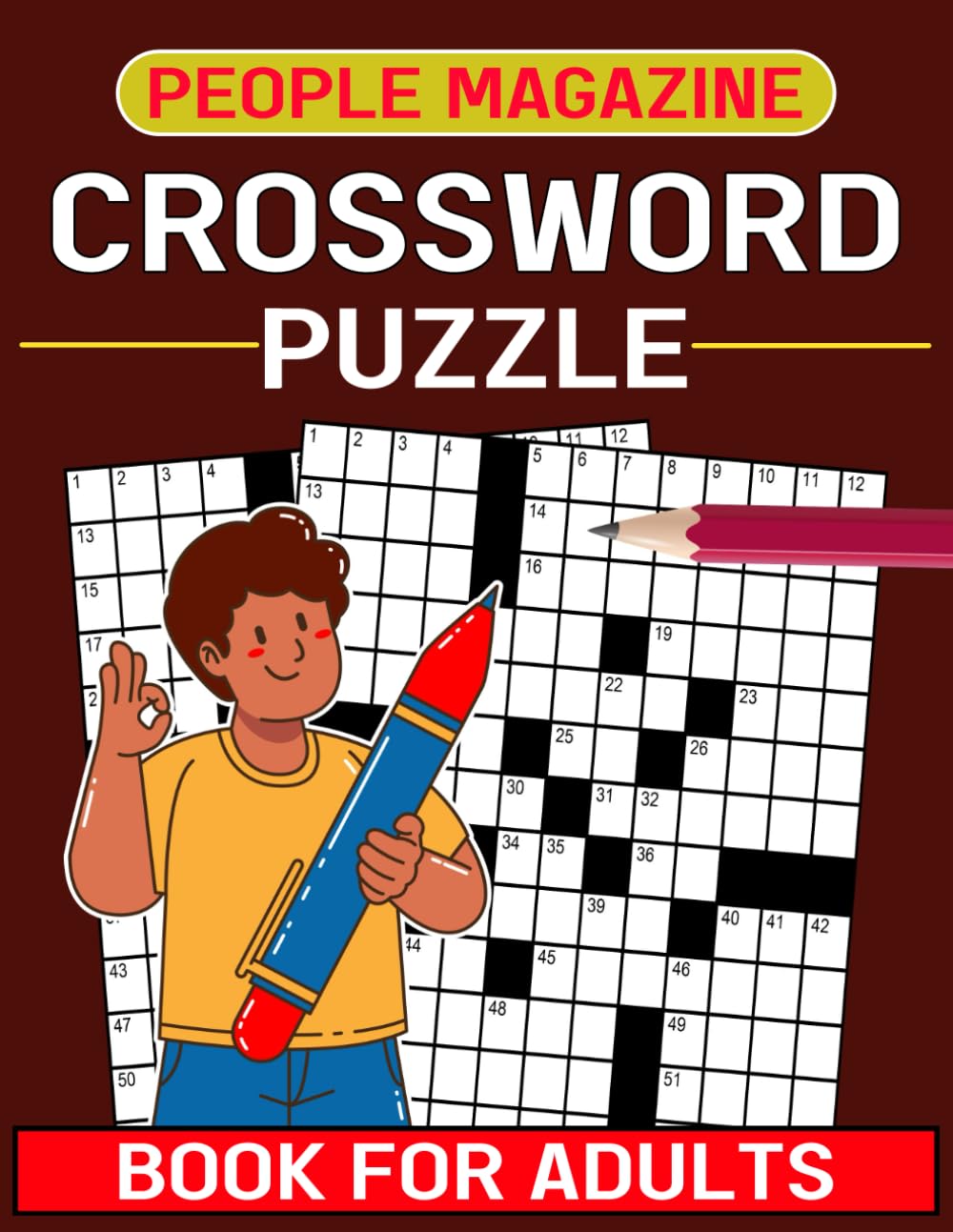 People Magazine Crossword Puzzle Book: For Adults, Engaging Puzzle with ...