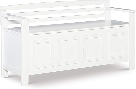 Amazon.com: Linon Laredo Storage Bench : Home & Kitchen