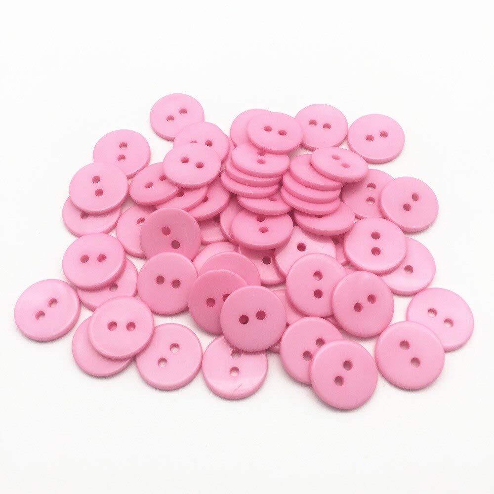 Pink Sewing Button