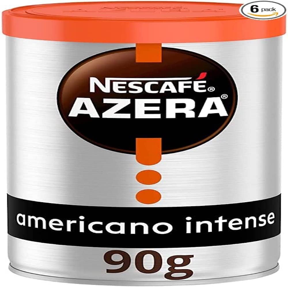 Nescafe Azera Americano Intense Instant Coffee 90g pack of 6 : Amazon ...