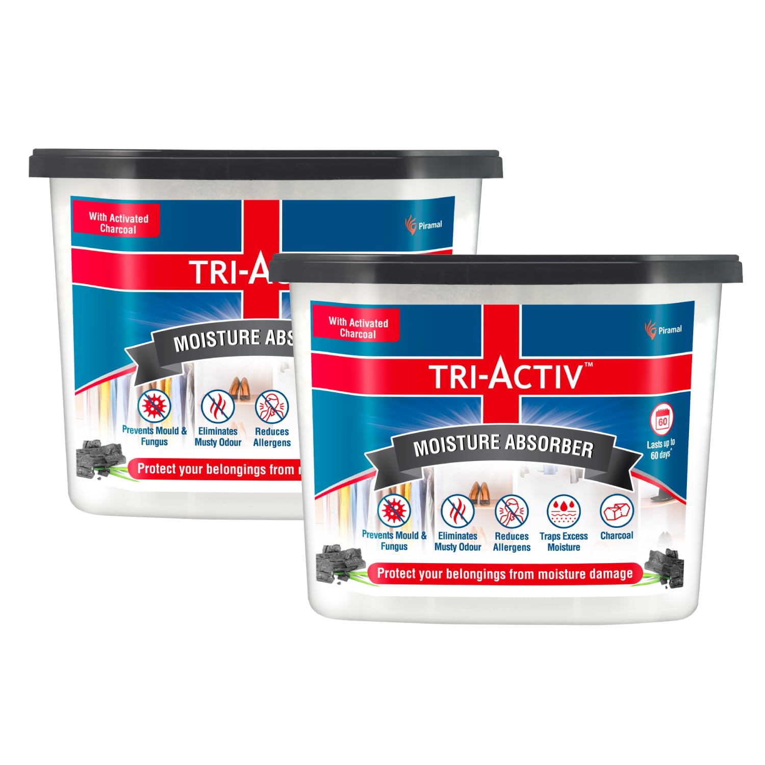 Buy Tri-Activ Moisture Absorbers | Dehumidifier For Wardrobe, Closet ...