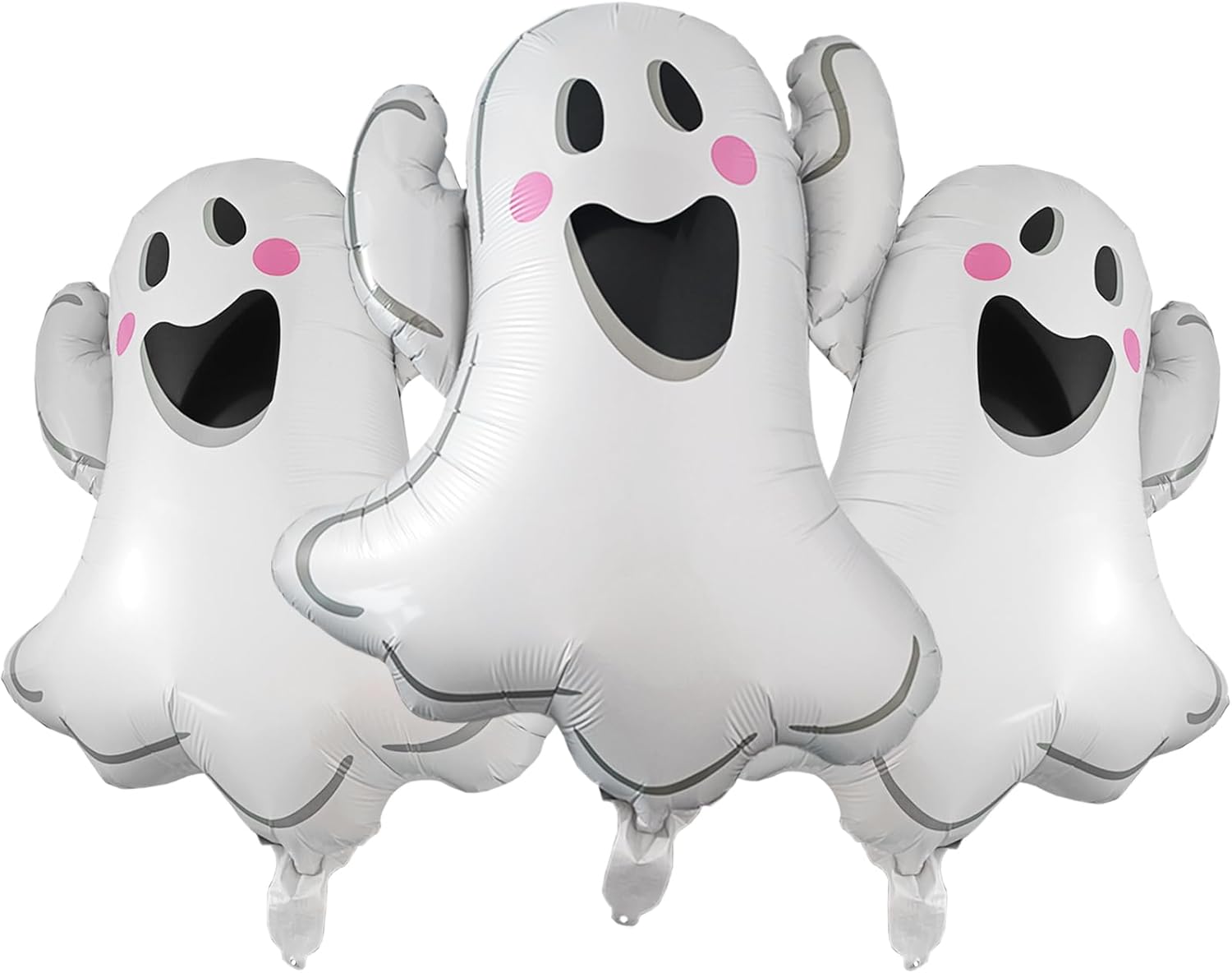 Amazon.com: Halloween Ghost Ballons Spooky Ghost Foil Balloons 29 Inch ...