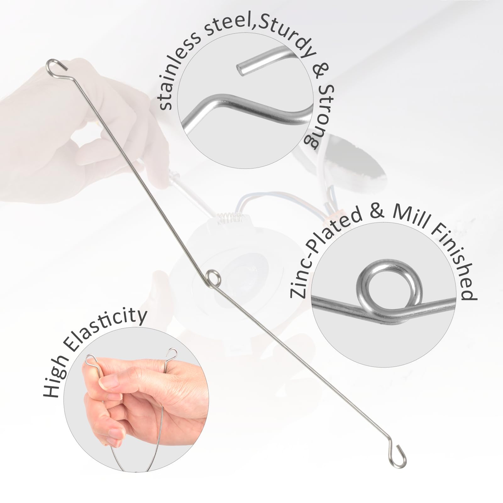 Recessed Lighting Hardware Torsion Spring Bracket Clips For Recessed ...