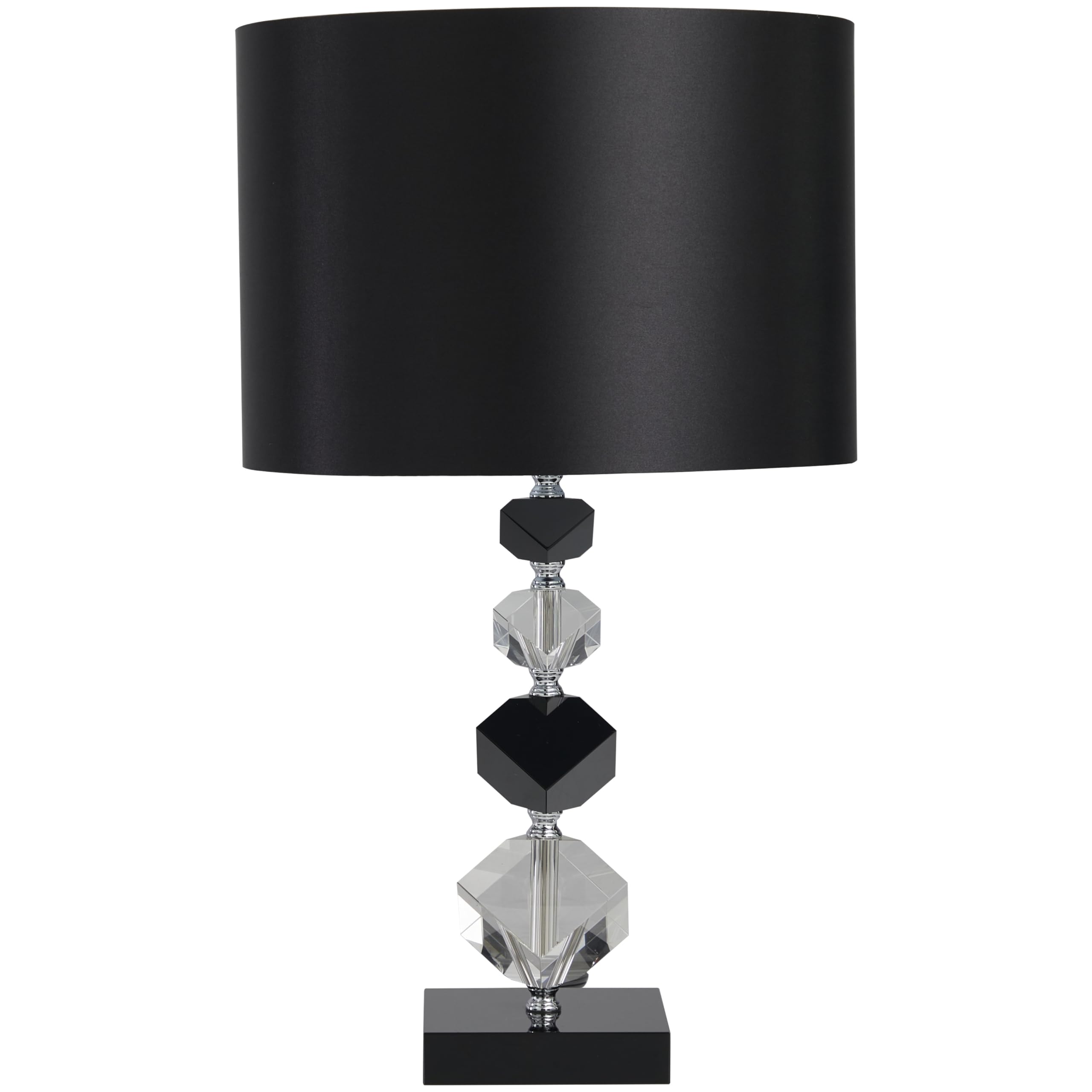 Amazon.com: Deco 79 Crystal Room Table Lamp Geometric Diamond Inspired ...