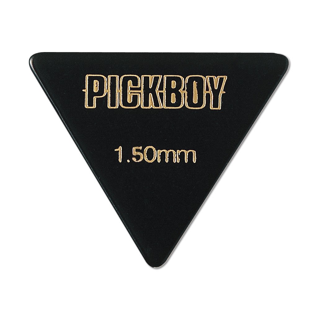 Amazon.com: Pickboy Bass Pick, Triangle, black, Cellulose, 1.50mm, 10 ...