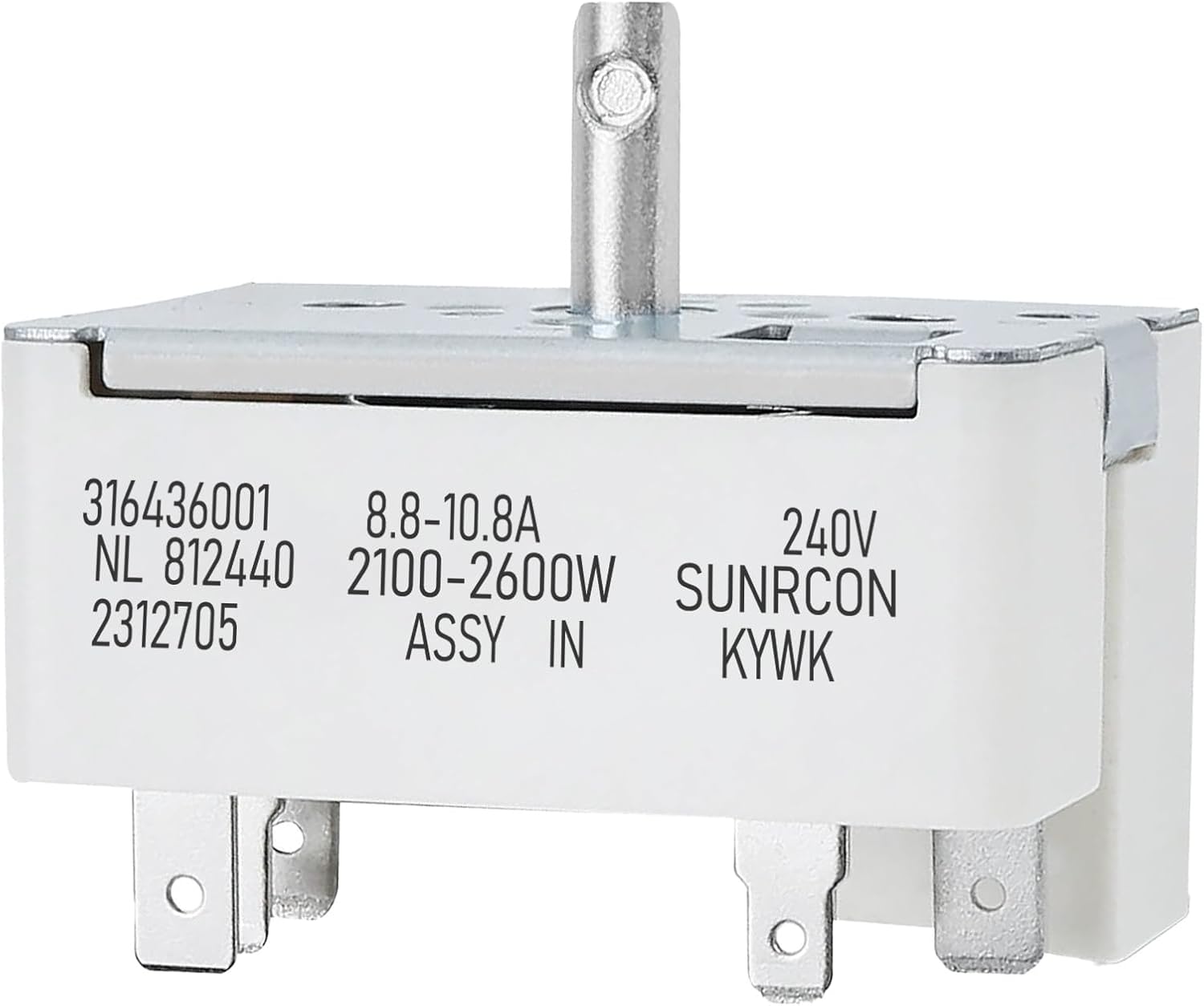 316436001 316021501 Range Switch Surface Burner Control Switch ...