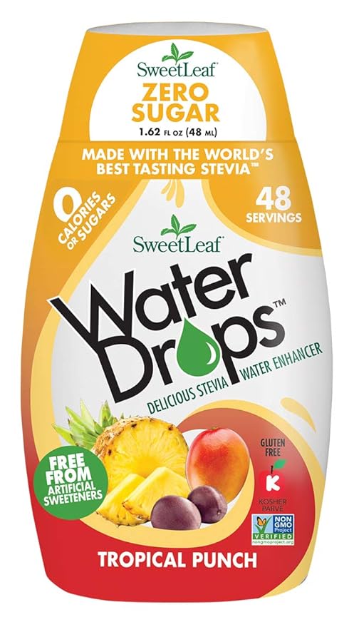 Amazon.com: SweetLeaf Water Flavoring Drops - Stevia Water Enhancer, Sugar Free, Zero Calorie ...